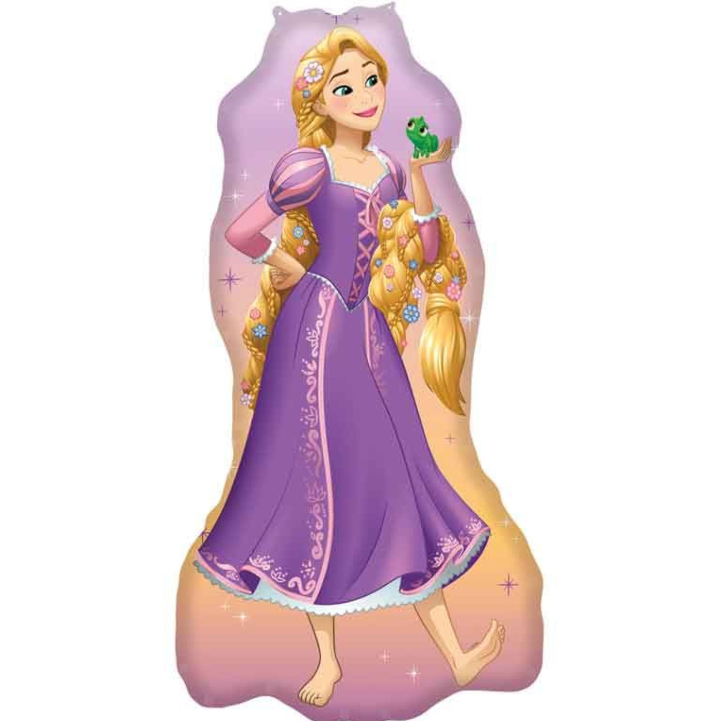 40"/ 101cm DISNEY PRINCESS RAPUNZEL SUPERSHAPE FOIL BALLOON – Wild ...